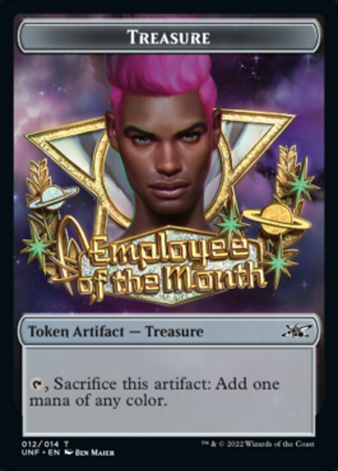 Treasure // Zombie Employee Unfinity | Magic | CardTrader
