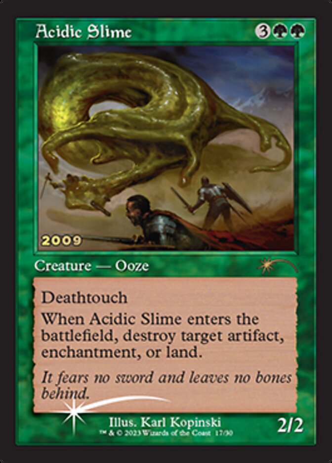 Acidic Slime 30th Anniversary Promos | Magic | CardTrader
