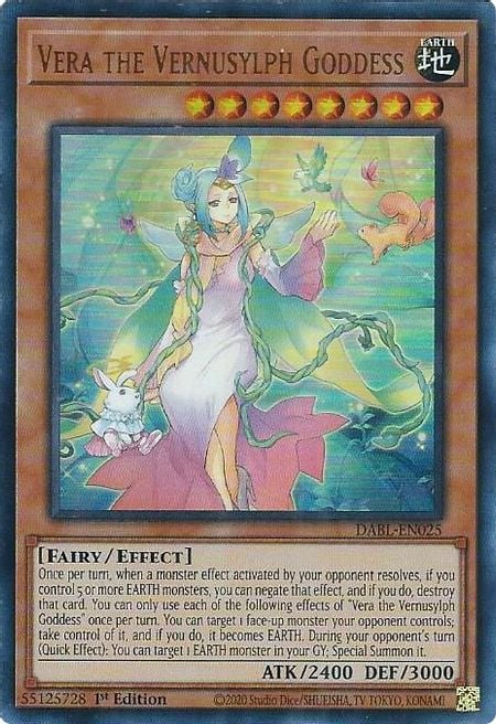 Vera the Vernusylph Goddess Darkwing Blast | Yu-Gi-Oh! | CardTrader