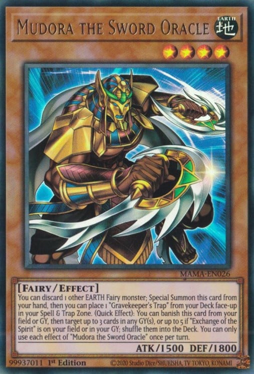 Mudora the Sword Oracle Magnificent Mavens | Yu-Gi-Oh! | CardTrader