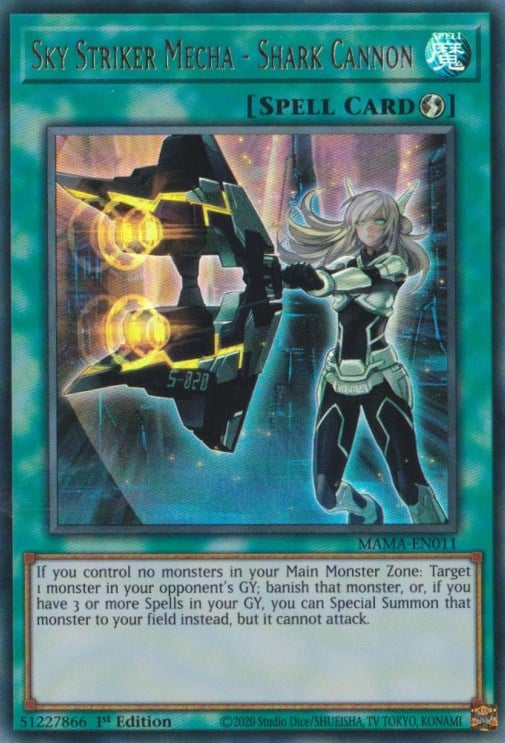 Sky Striker Mecha - Shark Cannon Magnificent Mavens | Yu-Gi-Oh! | CardTrader