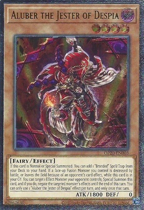 Aluber the Jester of Despia OTS Tournament Pack 20 | Yu-Gi-Oh! | CardTrader