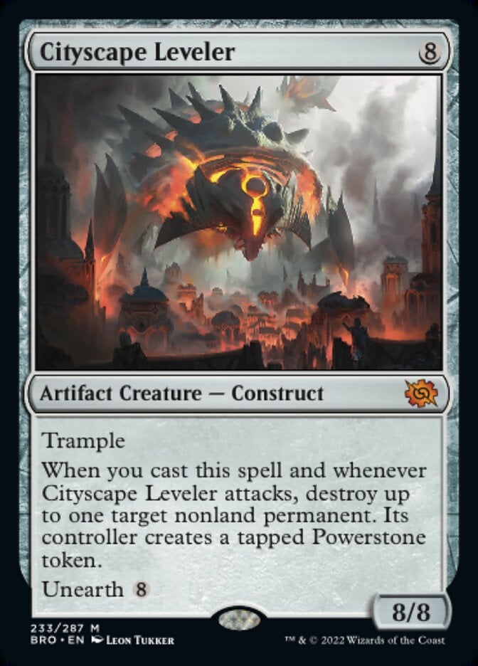 Cityscape Leveler The Brothers' War | Magic | CardTrader