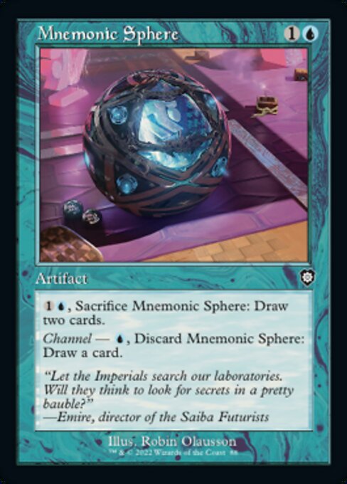 Mnemonic Sphere Commander: The Brothers' War | Magic | CardTrader