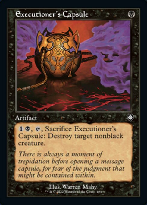 Executioner's Capsule Commander: The Brothers' War | Magic | CardTrader