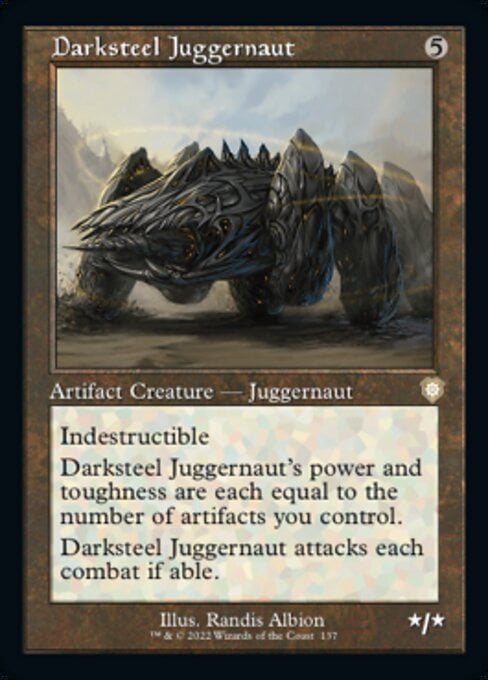 Darksteel Juggernaut Commander: The Brothers' War | Magic | CardTrader