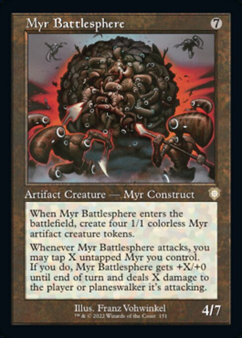 Myr Battlesphere Commander: The Brothers' War | Magic | CardTrader