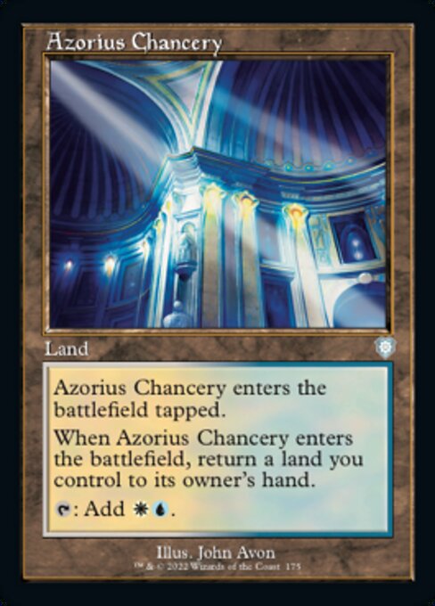 Azorius Chancery Commander: The Brothers' War | Magic | CardTrader