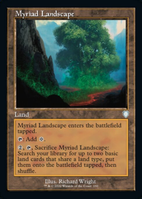 Myriad Landscape Commander: The Brothers' War | Magic | CardTrader