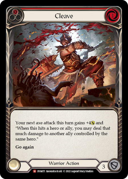 Cleave Dynasty | Flesh and Blood | CardTrader