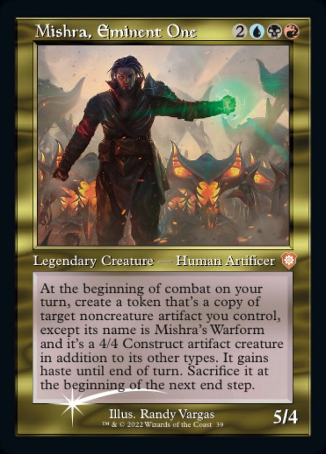 Mishra, Eminent One Commander: The Brothers' War | Magic | CardTrader