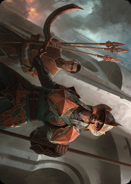 Art Series: Siege Veteran The Brothers' War Art Series | Magic | CardTrader