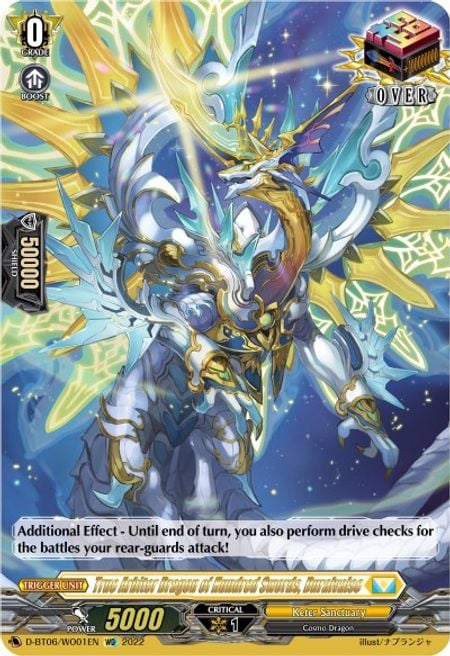 True Arbiter Dragon of Hundred Swords, Duralvalse Blazing Dragon Reborn | Vanguard | CardTrader