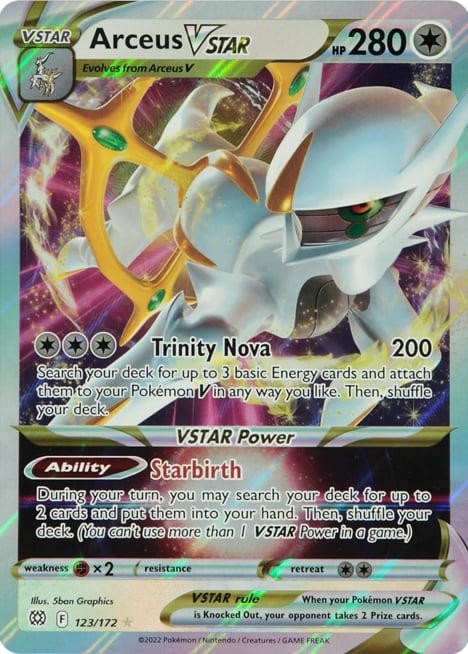 Arceus V ASTRO [Trinity Nova | Starbirth] Astri Lucenti | Pokémon ...