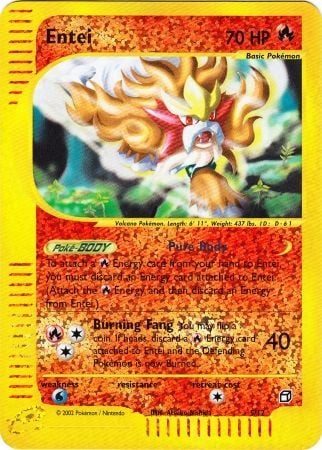 Entei Box Topper | Pokémon | CardTrader