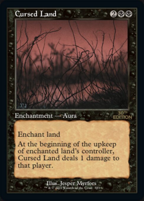 Cursed Land 30th Anniversary Edition | Magic | CardTrader