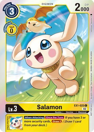 Salamon Digivolution Line