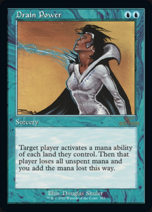Drain Power 30th Anniversary Edition | Magic | CardTrader