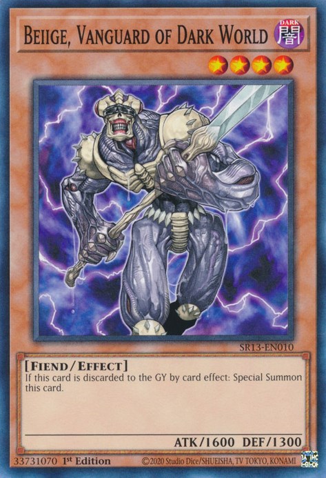Beiige, Vanguard of Dark World Structure Deck: Dark World | Yu-Gi-Oh ...