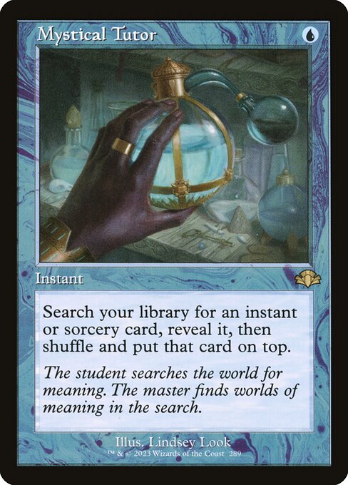 Mystical Tutor Dominaria Remastered Collectors | Magic | CardTrader