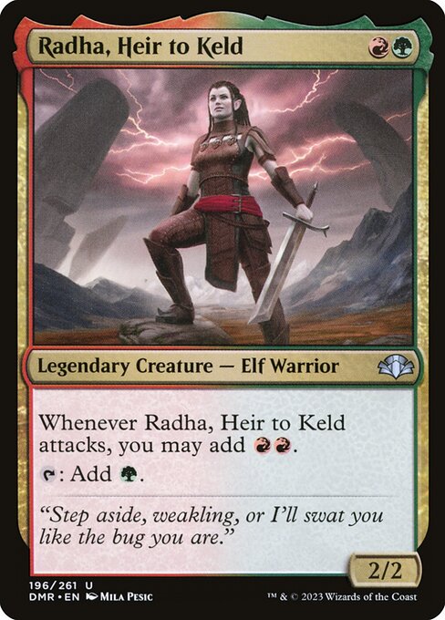 Radha, Heir to Keld Dominaria Remastered | Magic | CardTrader
