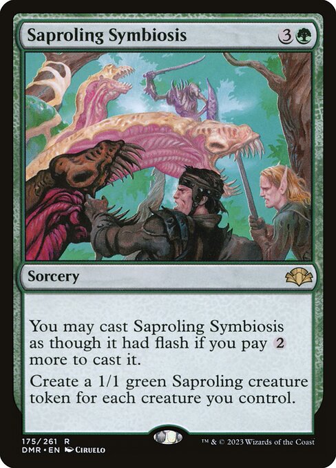 Saproling Symbiosis Dominaria Remastered | Magic | CardTrader