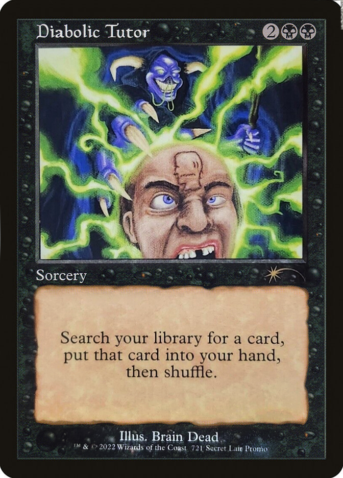 Diabolic Tutor Secret Lair Drop Series | Magic | CardTrader