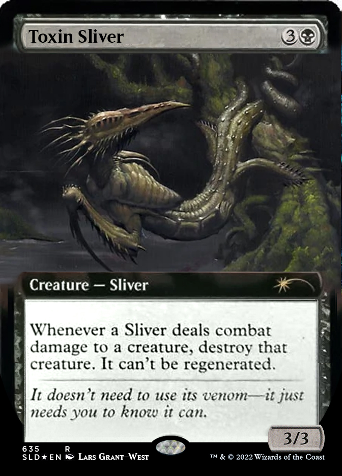 Toxin Sliver Secret Lair Drop Series | Magic | CardTrader