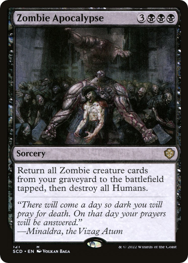 Zombie Apocalypse Starter Commander Decks | Magic | CardTrader