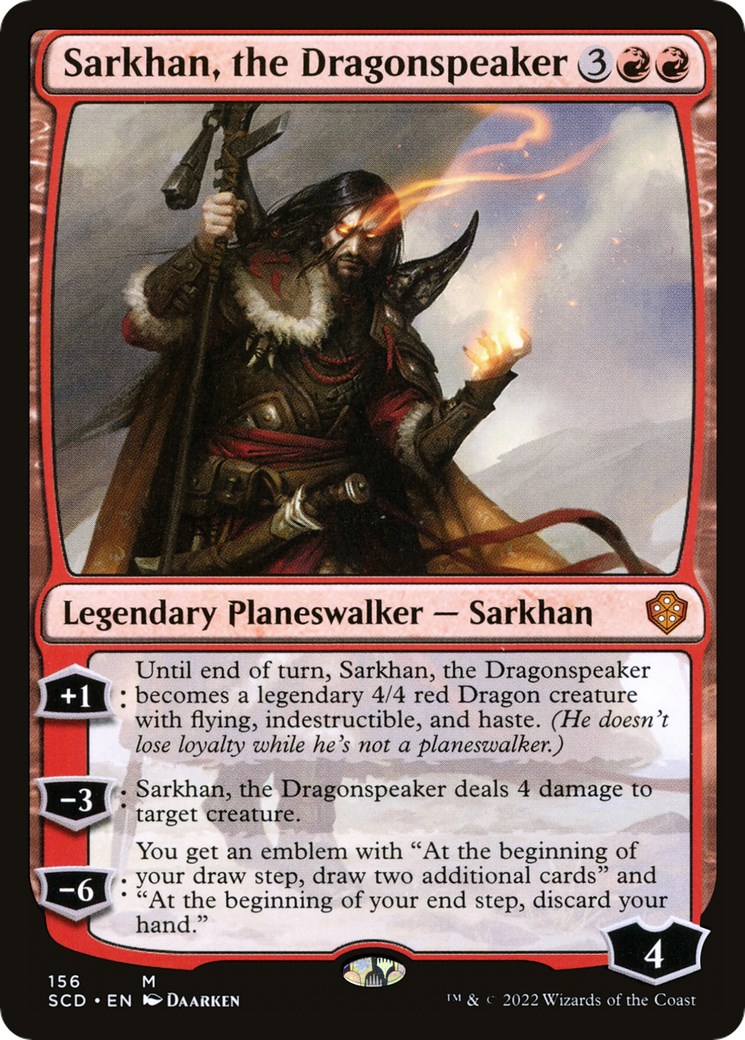 Sarkhan, the Dragonspeaker Starter Commander Decks | Magic | CardTrader
