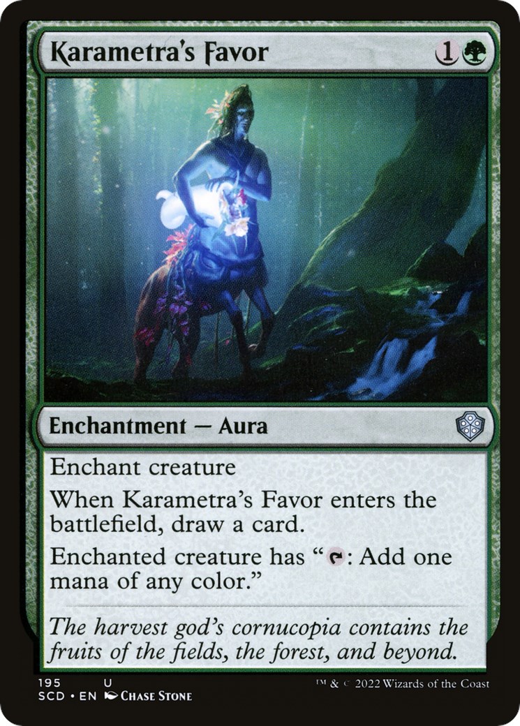 Karametra's Favor Starter Commander Decks | Magic | CardTrader