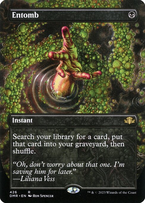 Entomb Dominaria Remastered Collectors | Magic | CardTrader