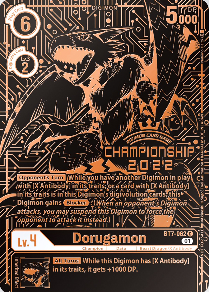 Dorugamon Championship 2022 | Digimon | CardTrader