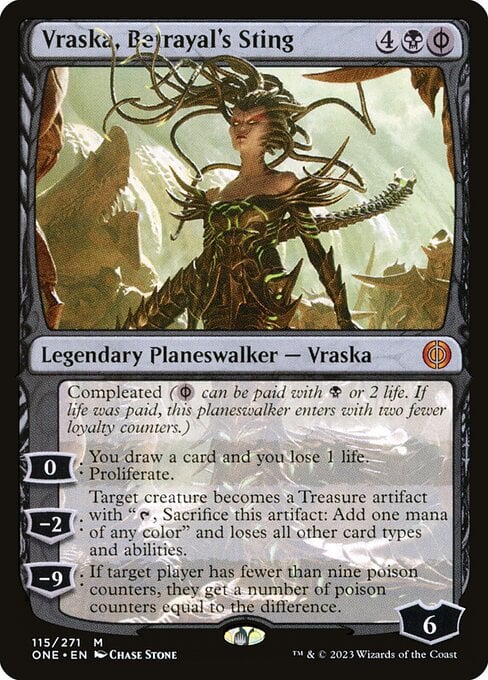 Vraska, Betrayal's Sting Phyrexia: All Will Be One | Magic | CardTrader