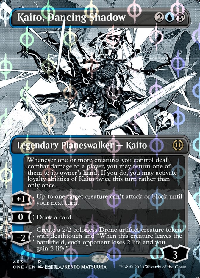 Kaito, Dancing Shadow Phyrexia: All Will Be One Collectors | Magic ...
