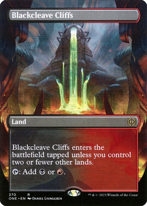Blackcleave Cliffs Phyrexia: All Will Be One Collectors | Magic ...