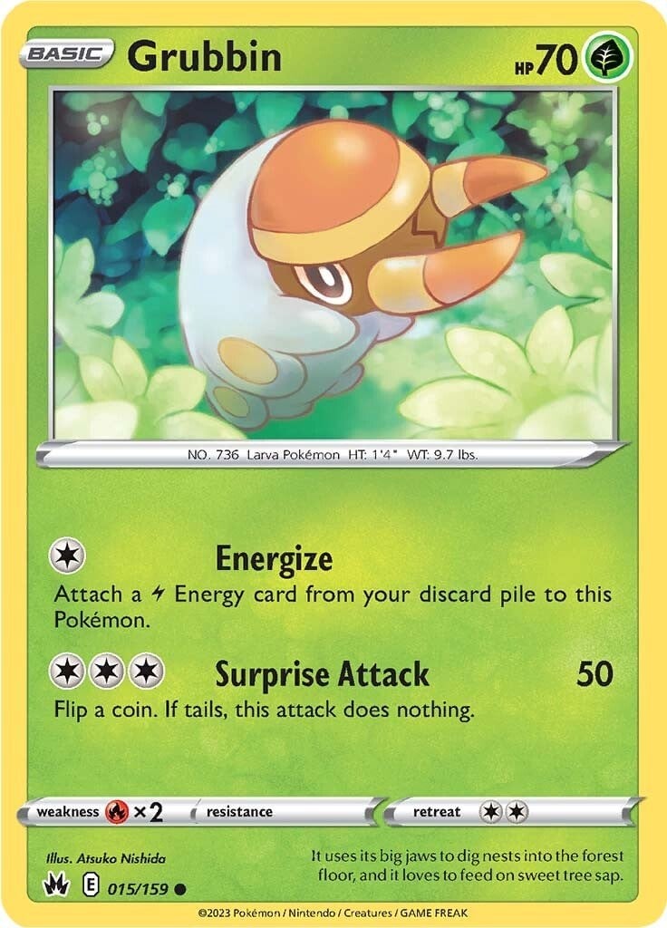 Grubbin Crown Zenith | Pokémon | CardTrader