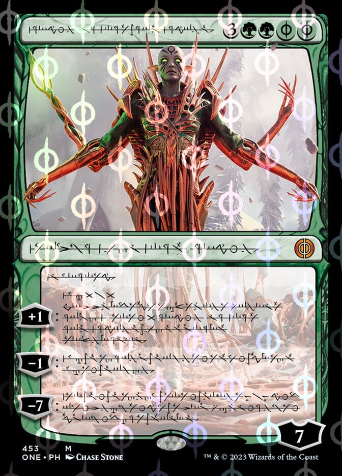Nissa, animista ascendida Phyrexia: All Will Be One Collectors | Magic ...