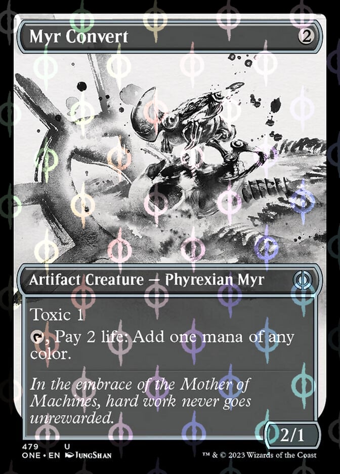Myr Convert Phyrexia: All Will Be One Collectors | Magic | CardTrader