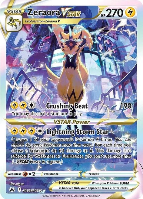 Zeraora V ASTRO Crown Zenith | Pokémon | CardTrader