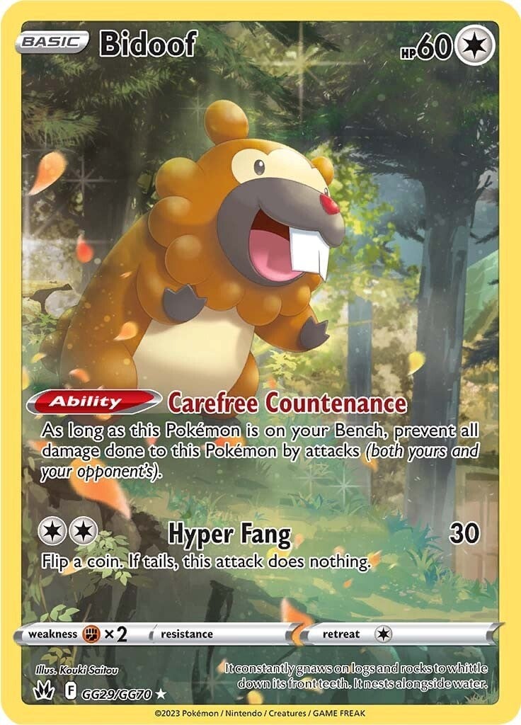 Bidoof Crown Zenith | Pokémon | CardTrader