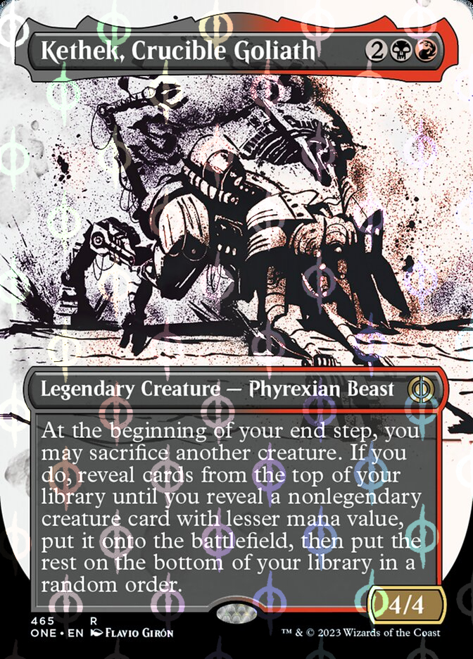 Kethek, Crucible Goliath Phyrexia: All Will Be One Collectors | Magic ...