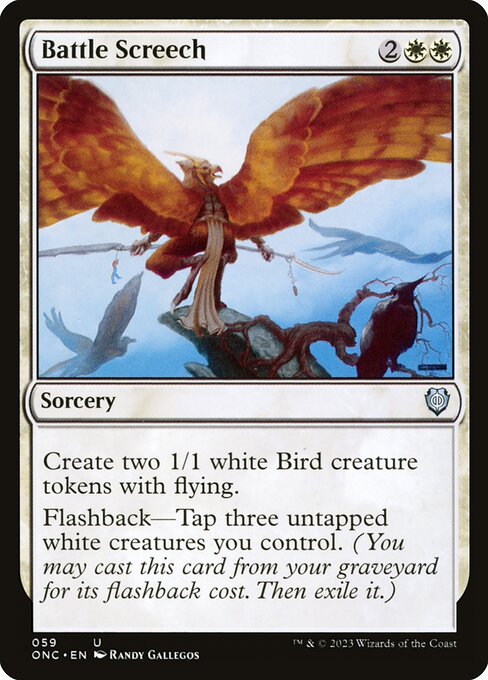 Battle Screech Commander: Phyrexia All Will Be One | Magic | CardTrader