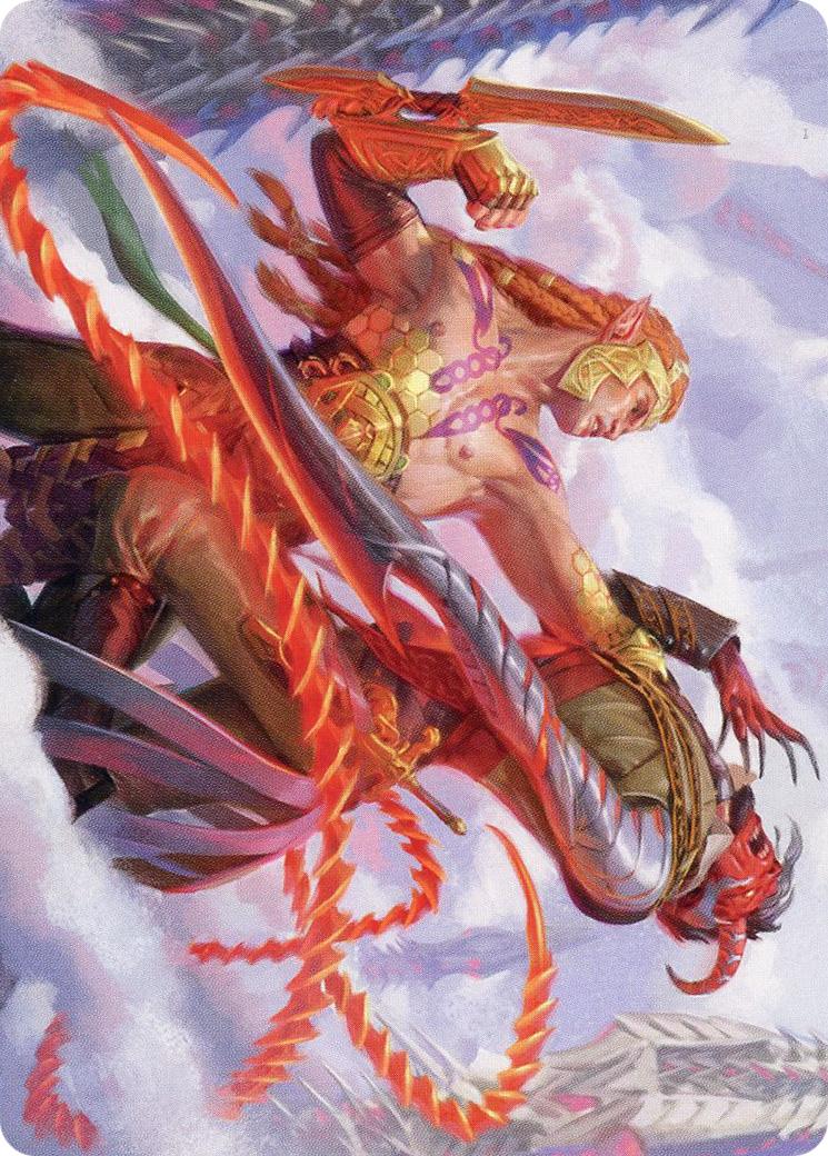 Art Series: Tyvar's Stand Phyrexia: All Will Be One Art Series | Magic ...