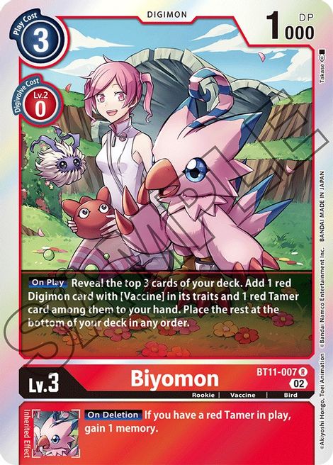 Biyomon BT-11: Dimensional Phase | Digimon | CardTrader