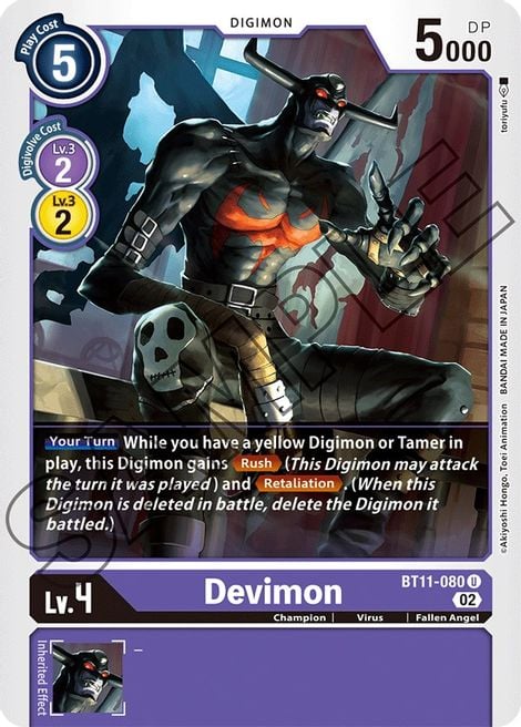 Devimon BT-11: Dimensional Phase | Digimon | CardTrader