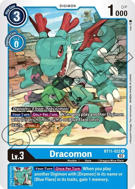 Dracomon BT-11: Dimensional Phase | Digimon | CardTrader
