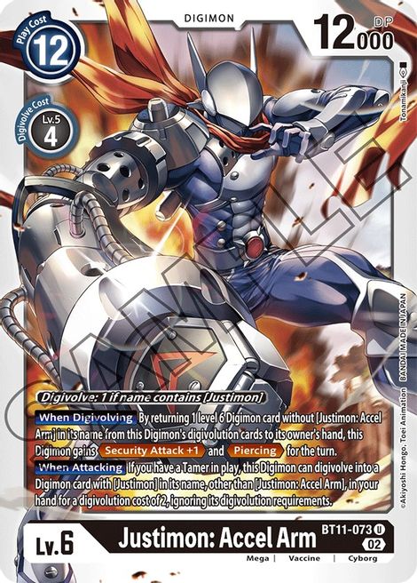 Justimon: Accel Arm BT-11: Dimensional Phase | Digimon | CardTrader