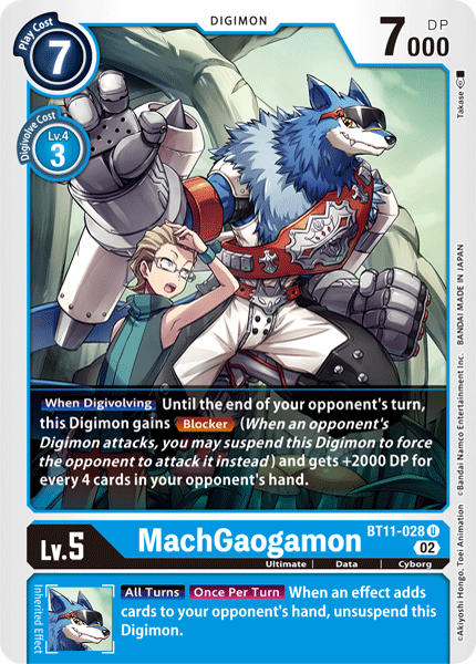 MachGaogamon BT-11: Dimensional Phase | Digimon | CardTrader