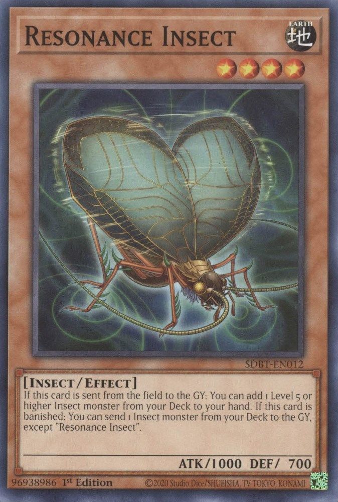 Insecto de la Resonancia Structure Deck: Beware of Traptrix | Yu-Gi-Oh ...